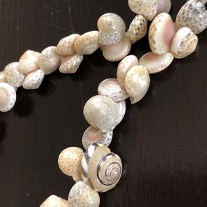 Vintage | Jewelry | Vintage Samoan Shell Long Flapper Necklace | Poshmark